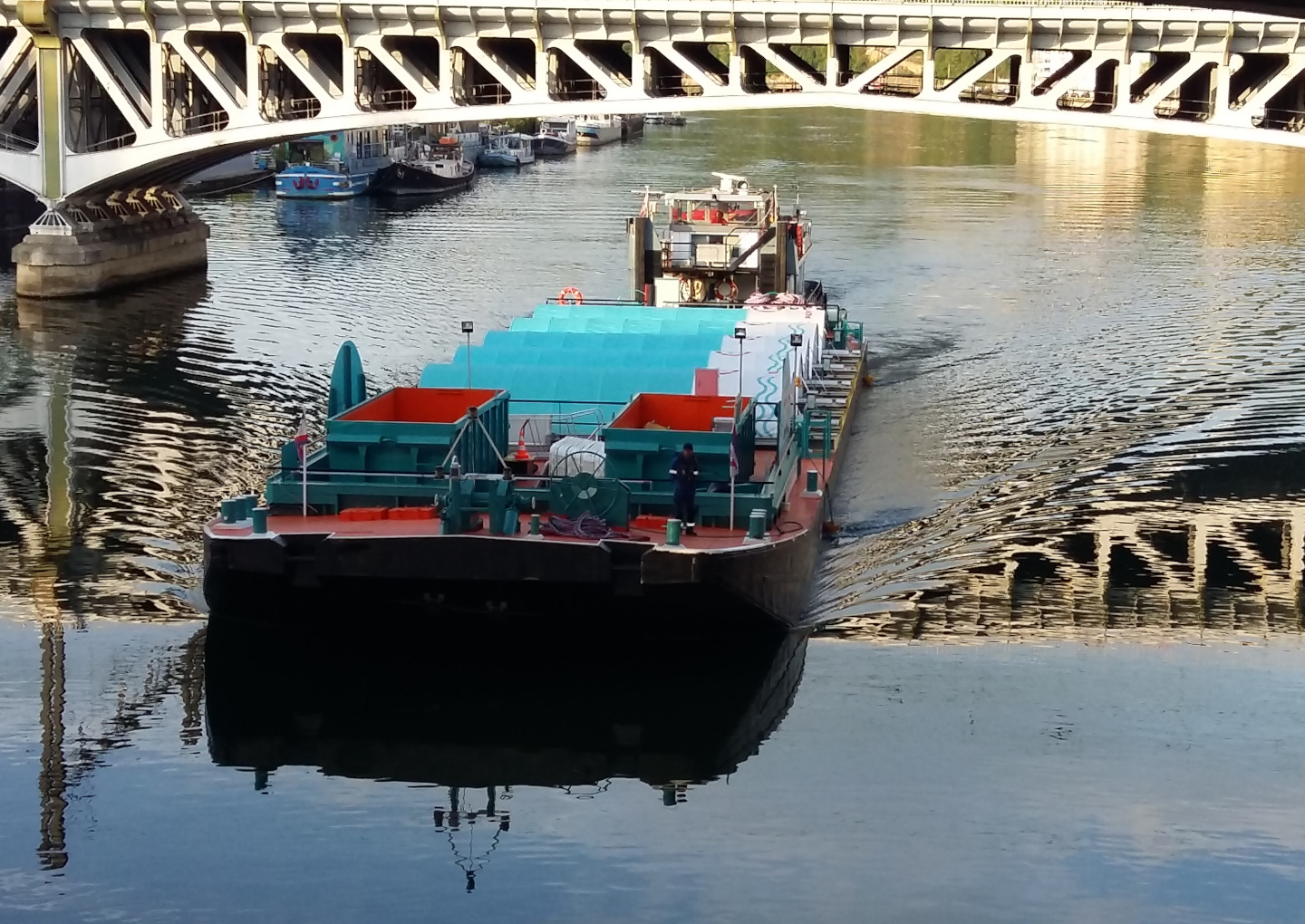 RIVER’TRI : une déchèterie fluviale au cœur de Lyon | Europe
