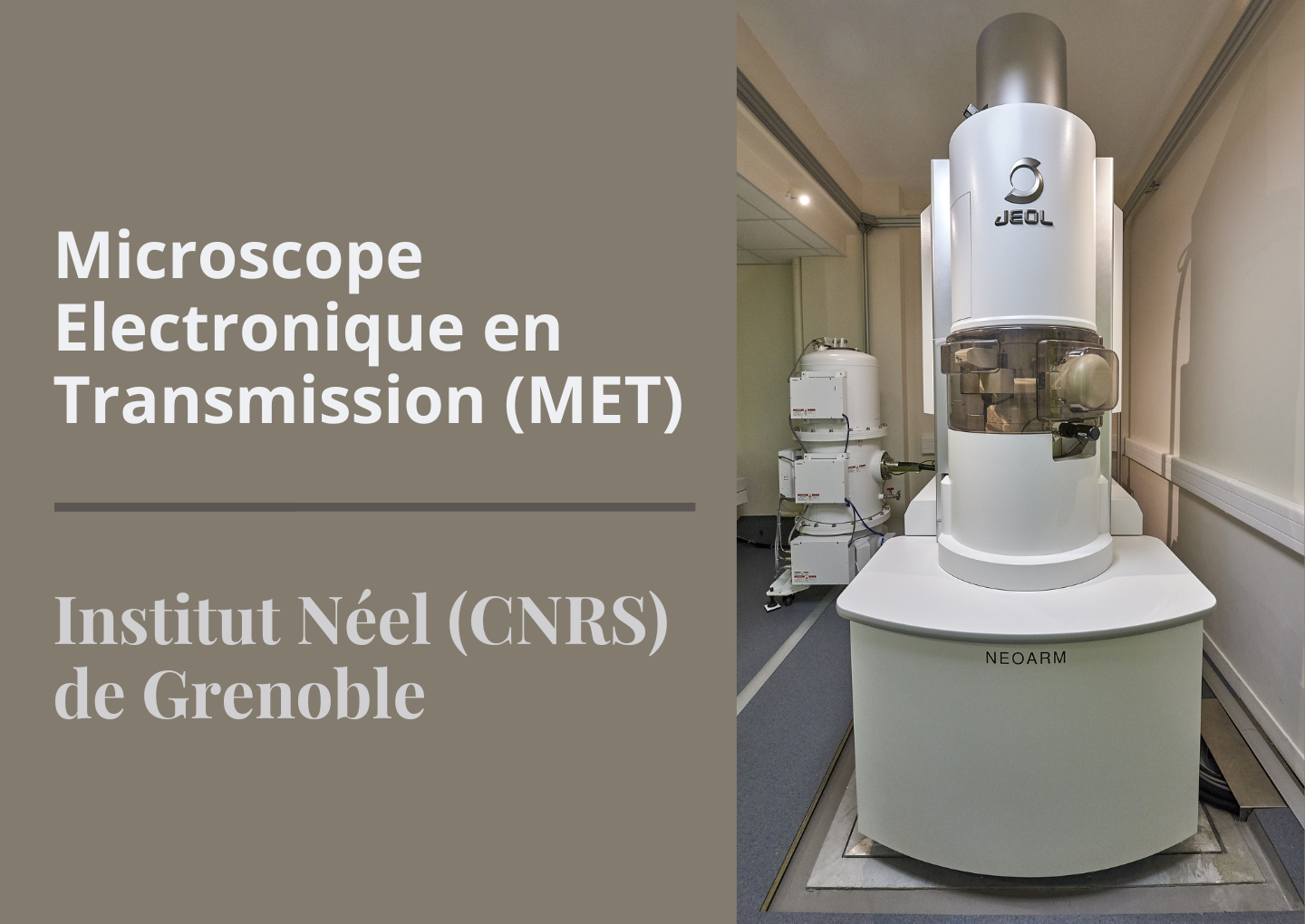 (R)évolutions ! Un nouveau Microscope Electronique à l’Institut Néel ...